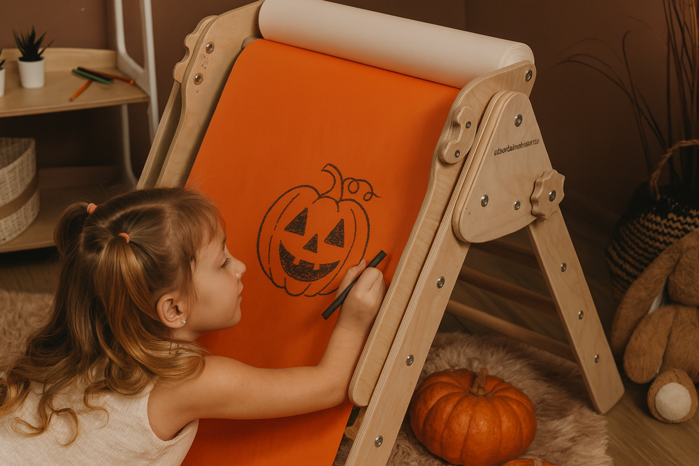 Montessori-Inspired Halloween Activities at Home - WoodandHearts