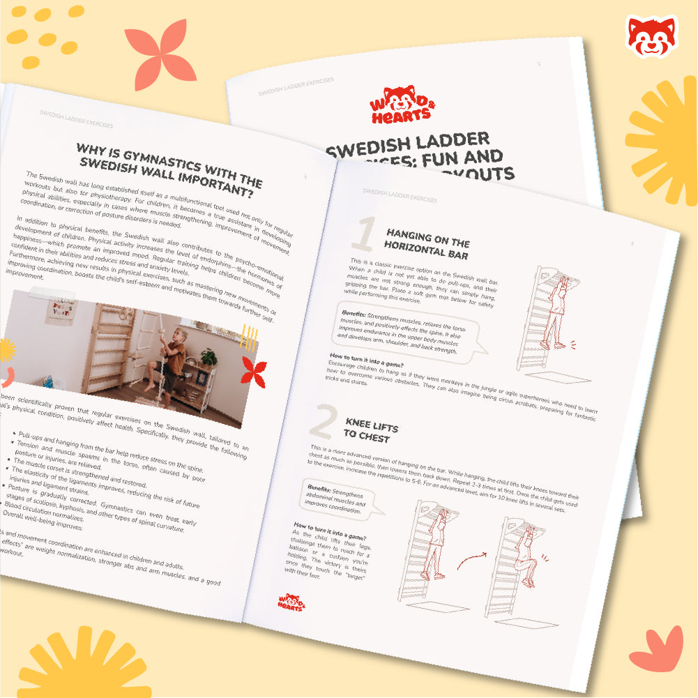 Swedish Ladder Exercises: Fun and Effective Workouts for Kids ...