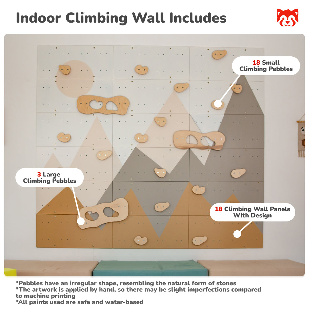 Indoor Climbing Wall - WoodandHearts