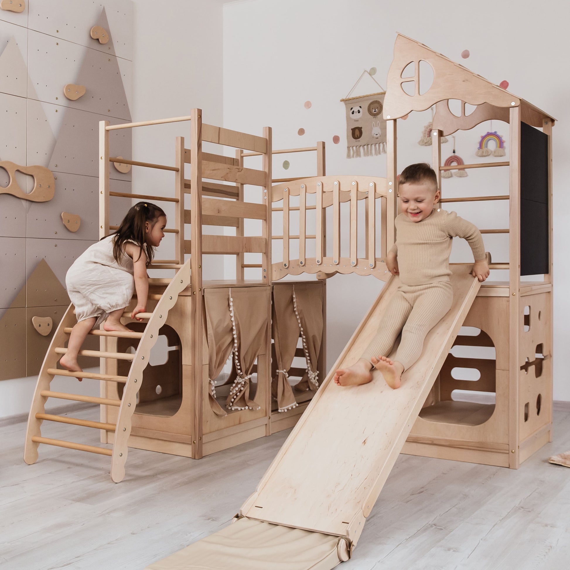 Large Playground Climber - WoodandHearts