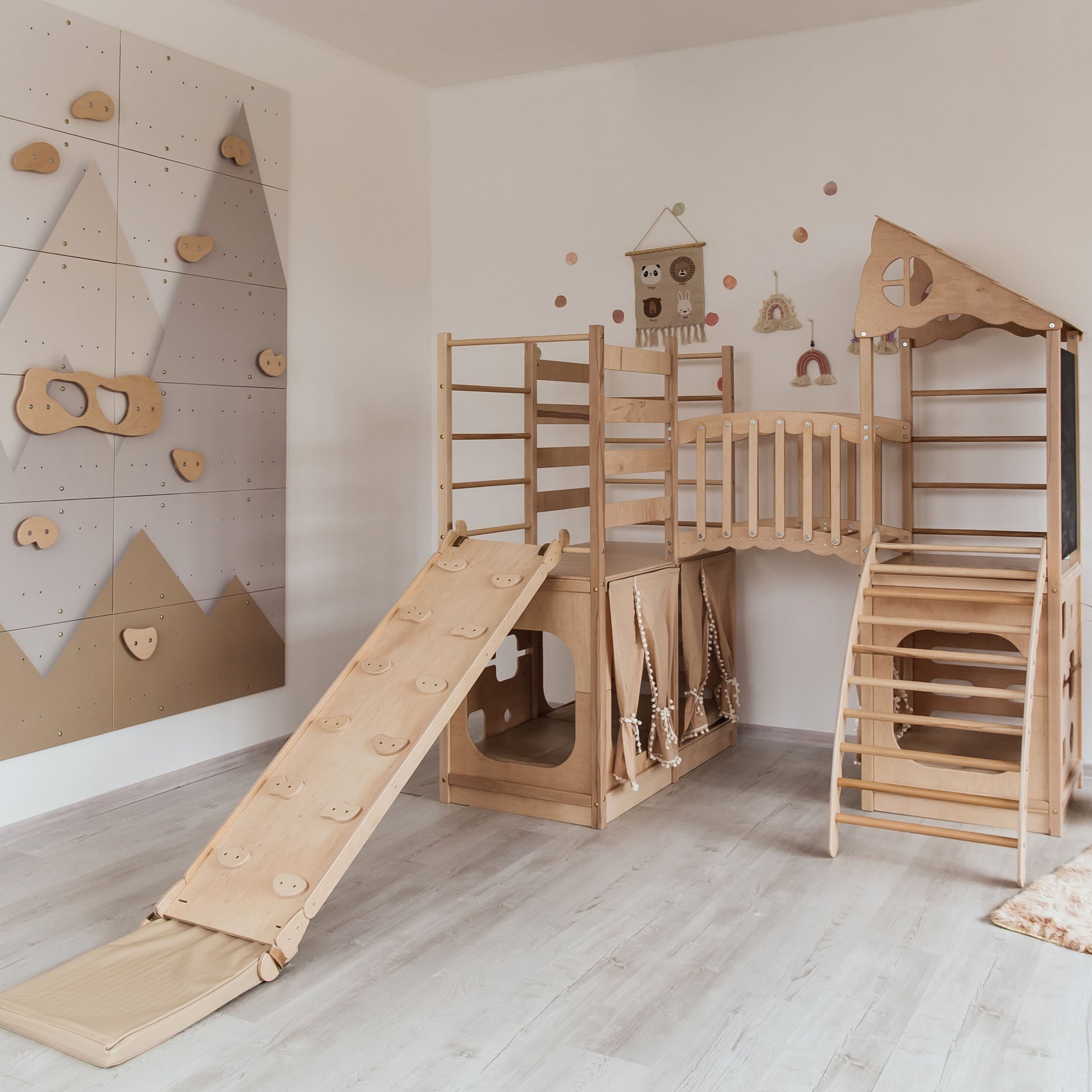 Large Playground Climber - WoodandHearts
