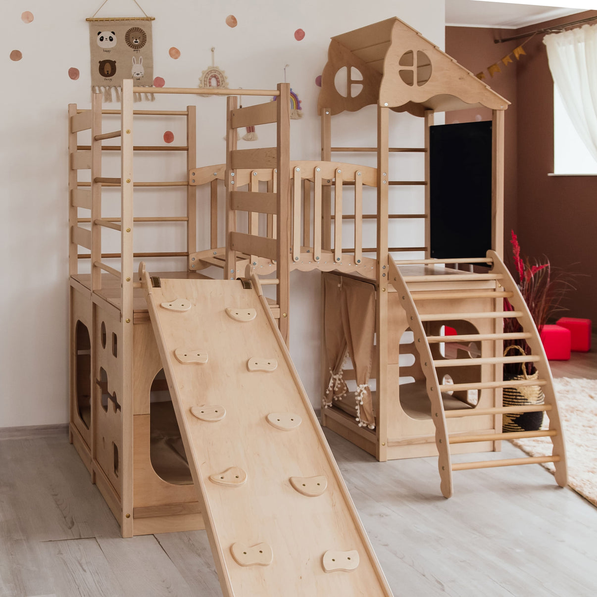 Large Playground Climber - WoodandHearts
