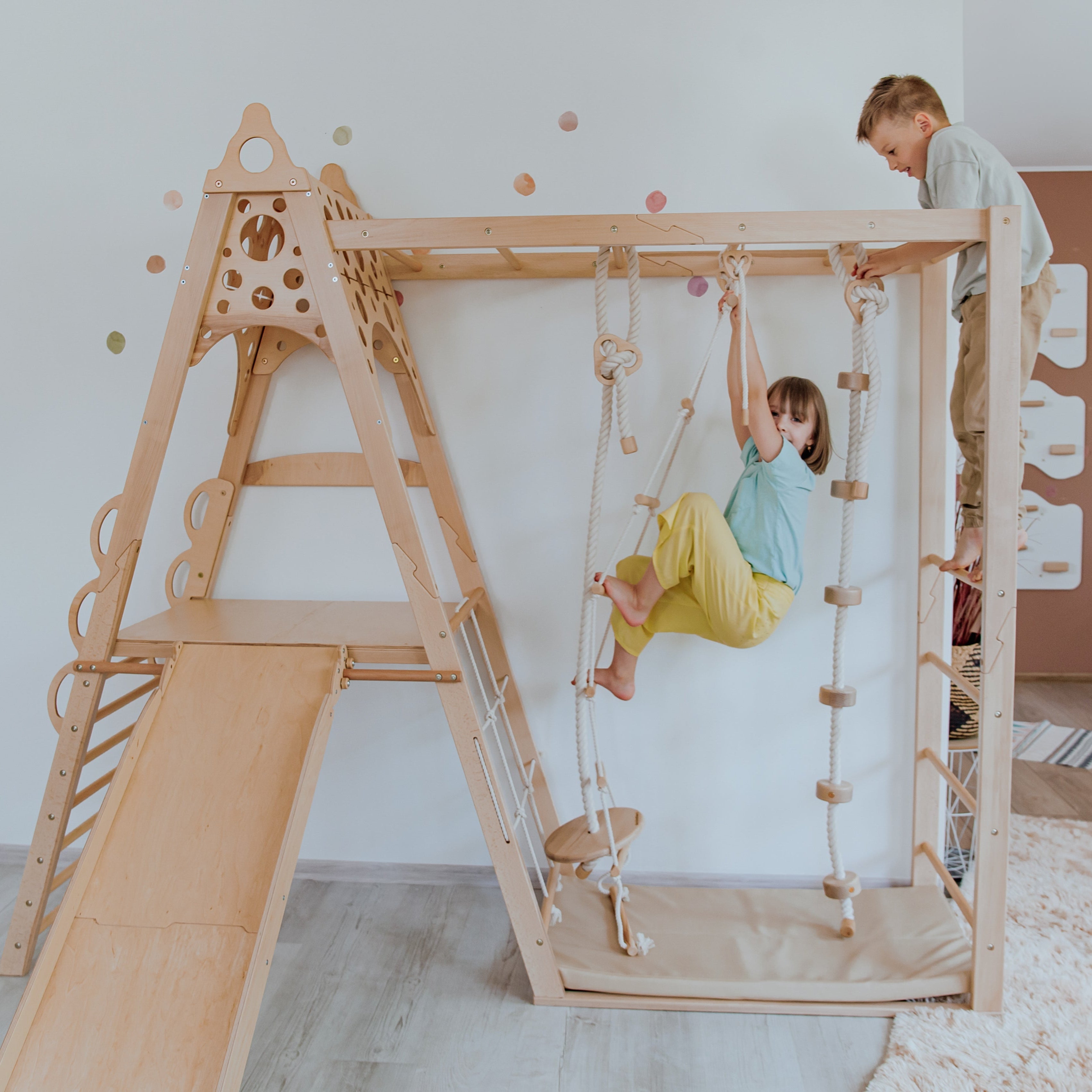 Climbing Playground Teepee - WoodandHearts