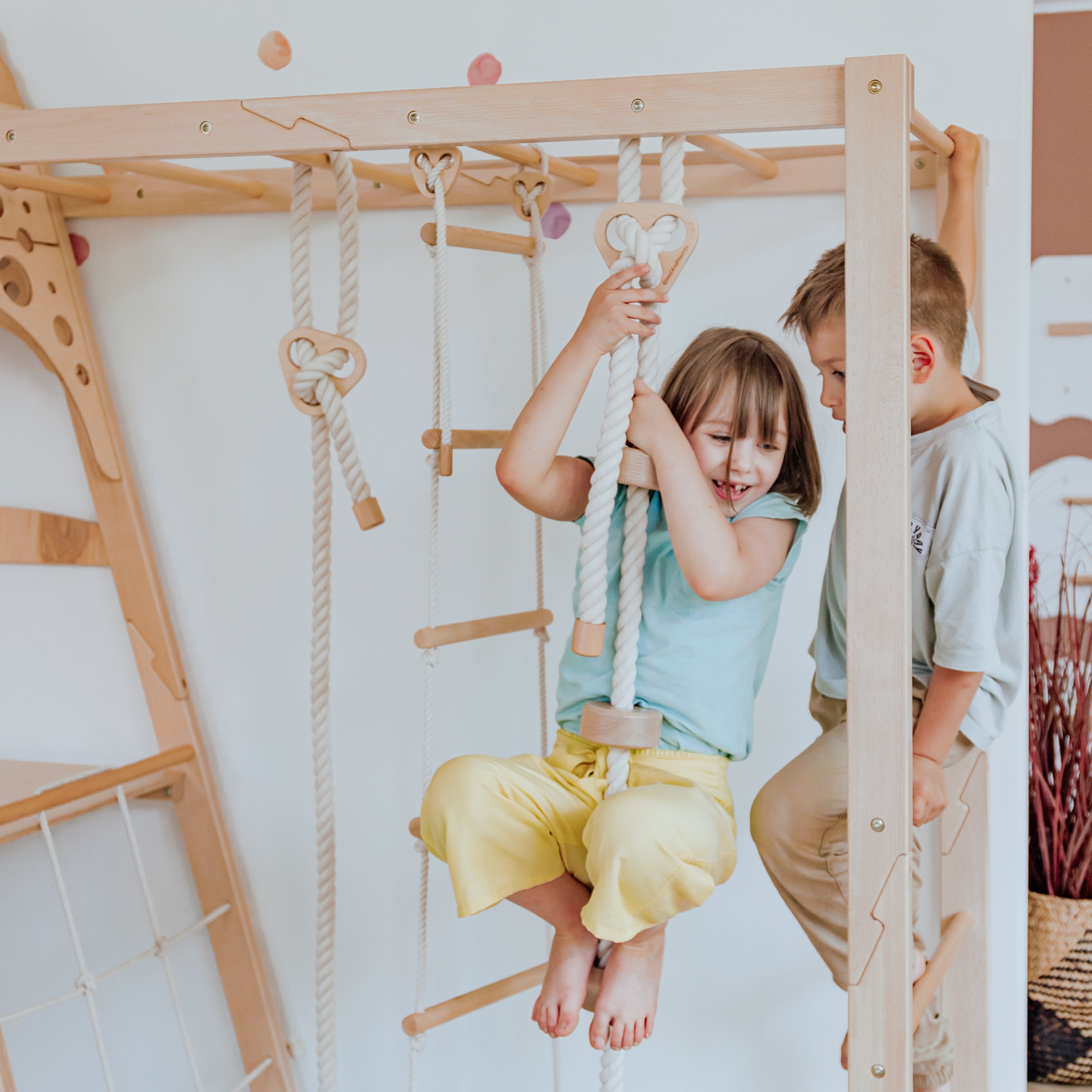 Climbing Playground Teepee - WoodandHearts