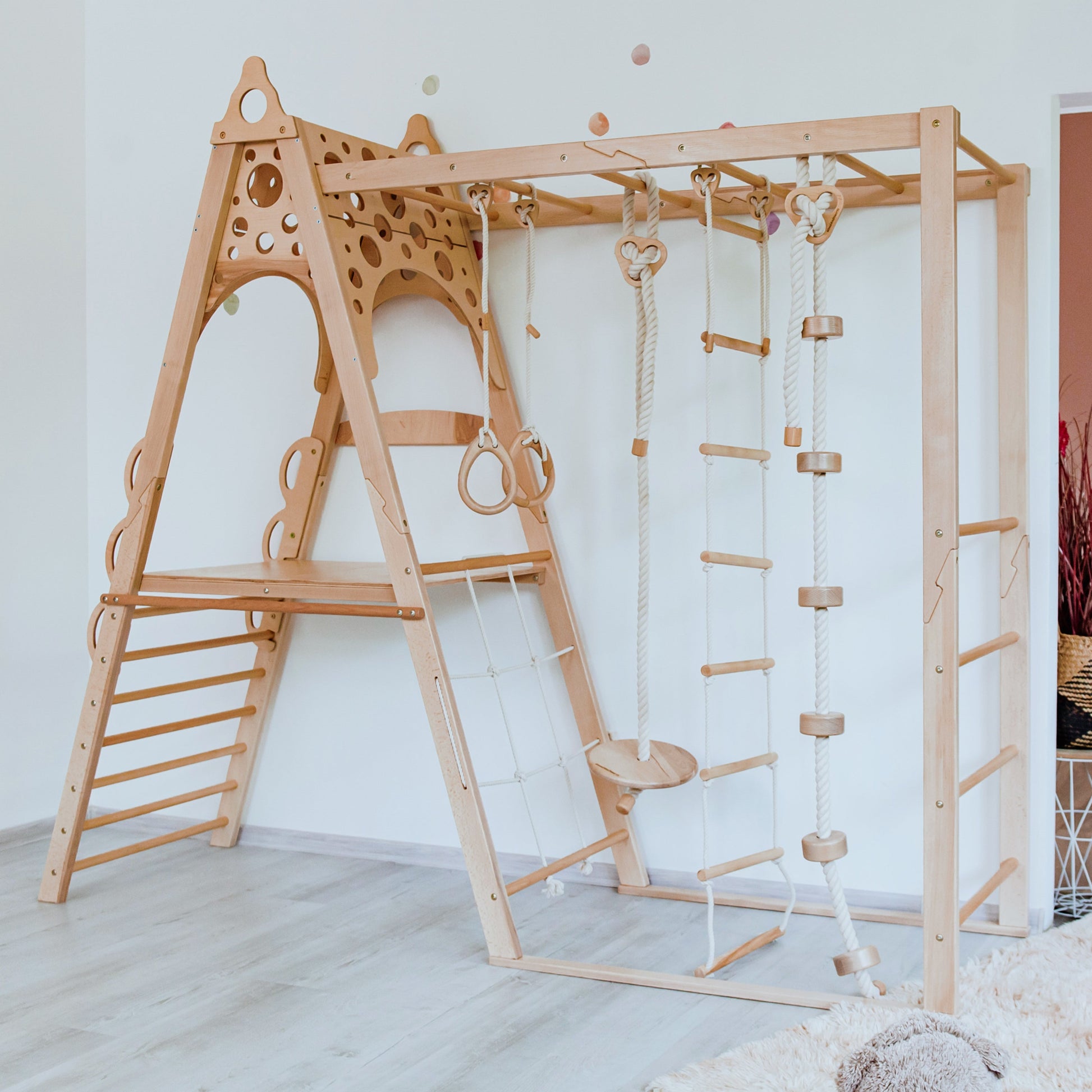 Climbing Playground Teepee - WoodandHearts