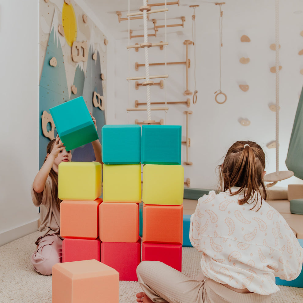 Foam Cubes for Kids - Fun and Safe Playtime - WoodandHearts