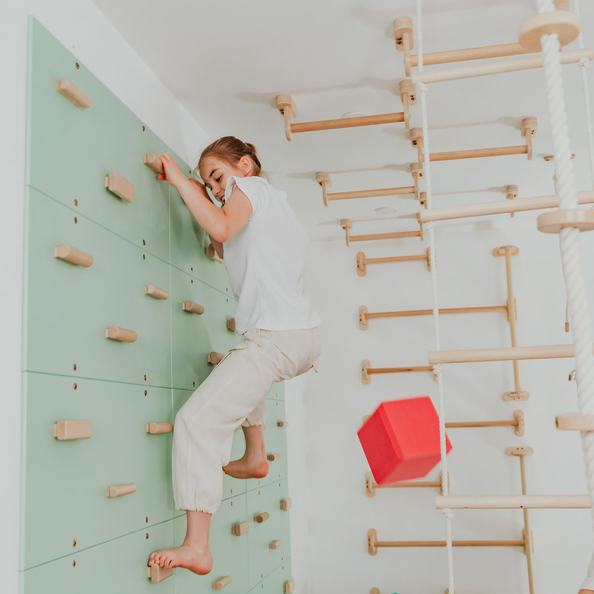 Indoor Play Gym – Equipment for a Dream Playroom - WoodandHearts