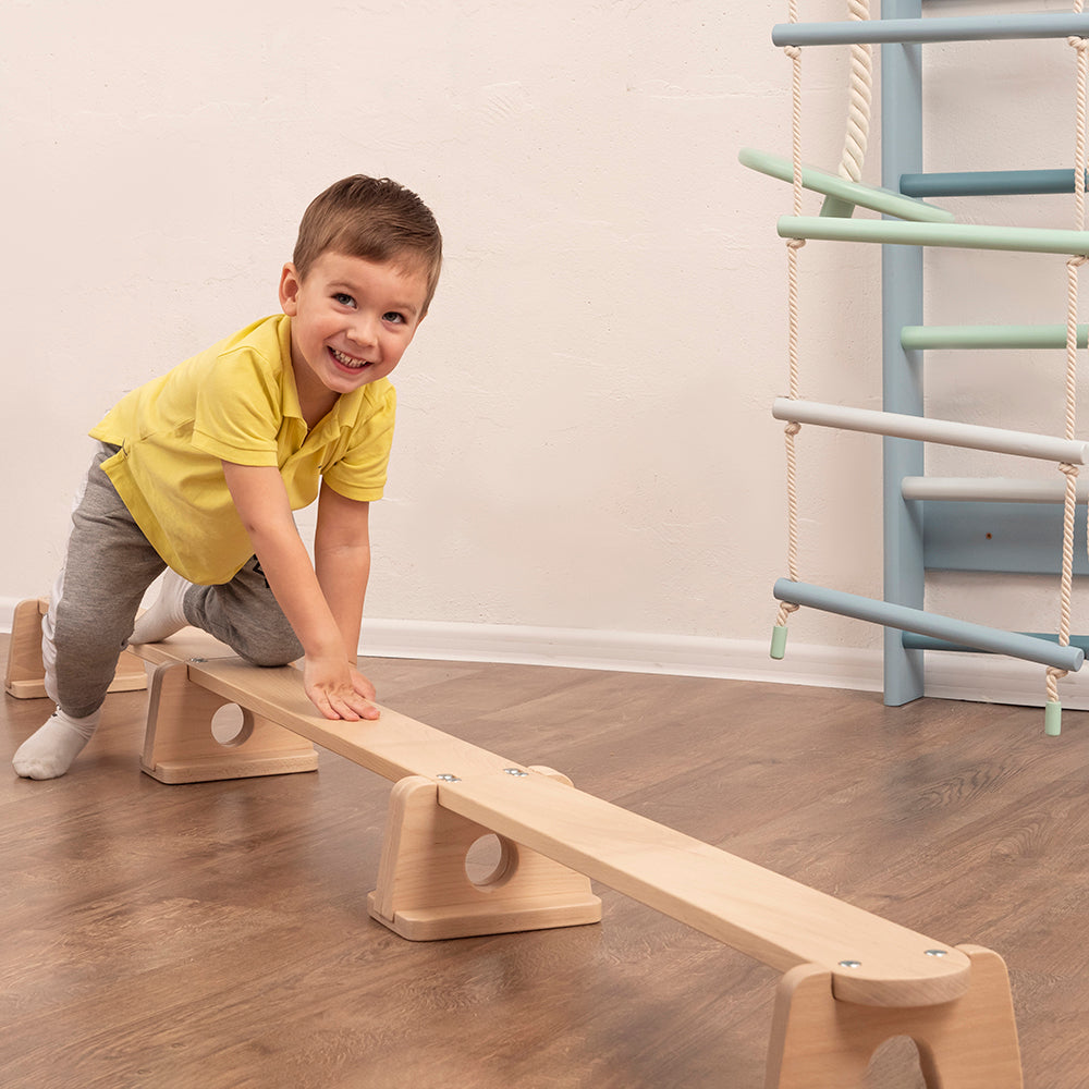 Balance Beam for Kids - WoodandHearts
