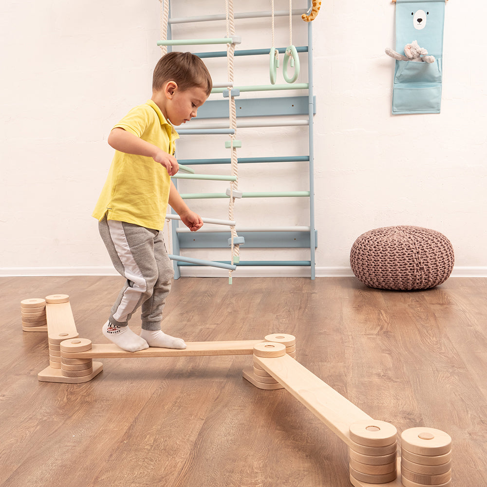 Balance Beam for Kids - WoodandHearts