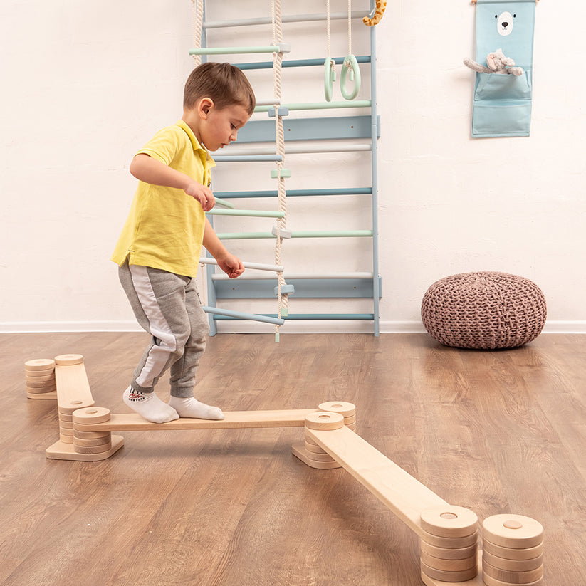 Balance Beam for Kids - WoodandHearts