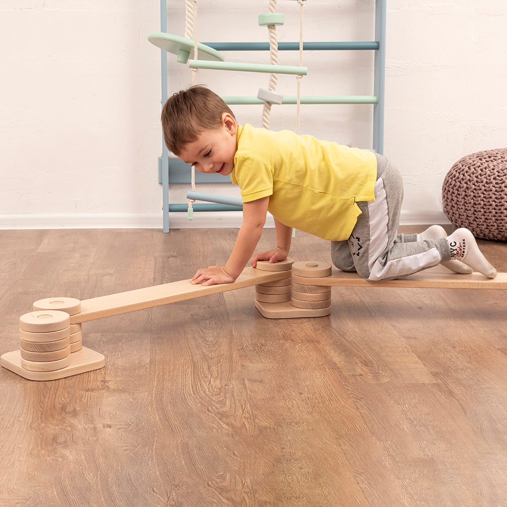 Balance Beam for Kids - WoodandHearts