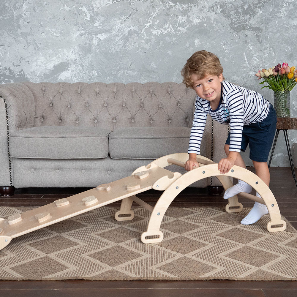 Montessori Climbing Set - Play and Grow - WoodandHearts