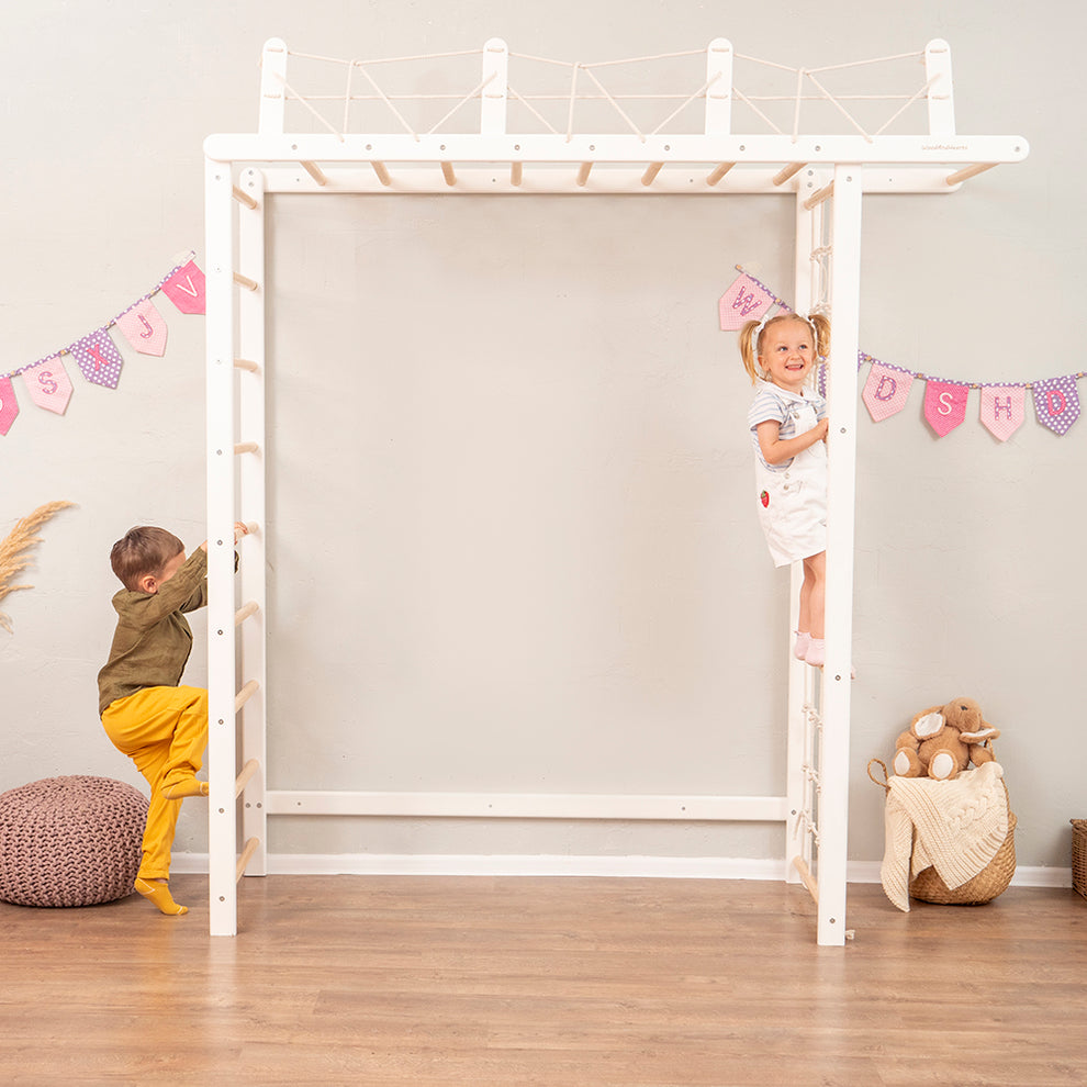 Indoor Monkey Bars - WoodandHearts