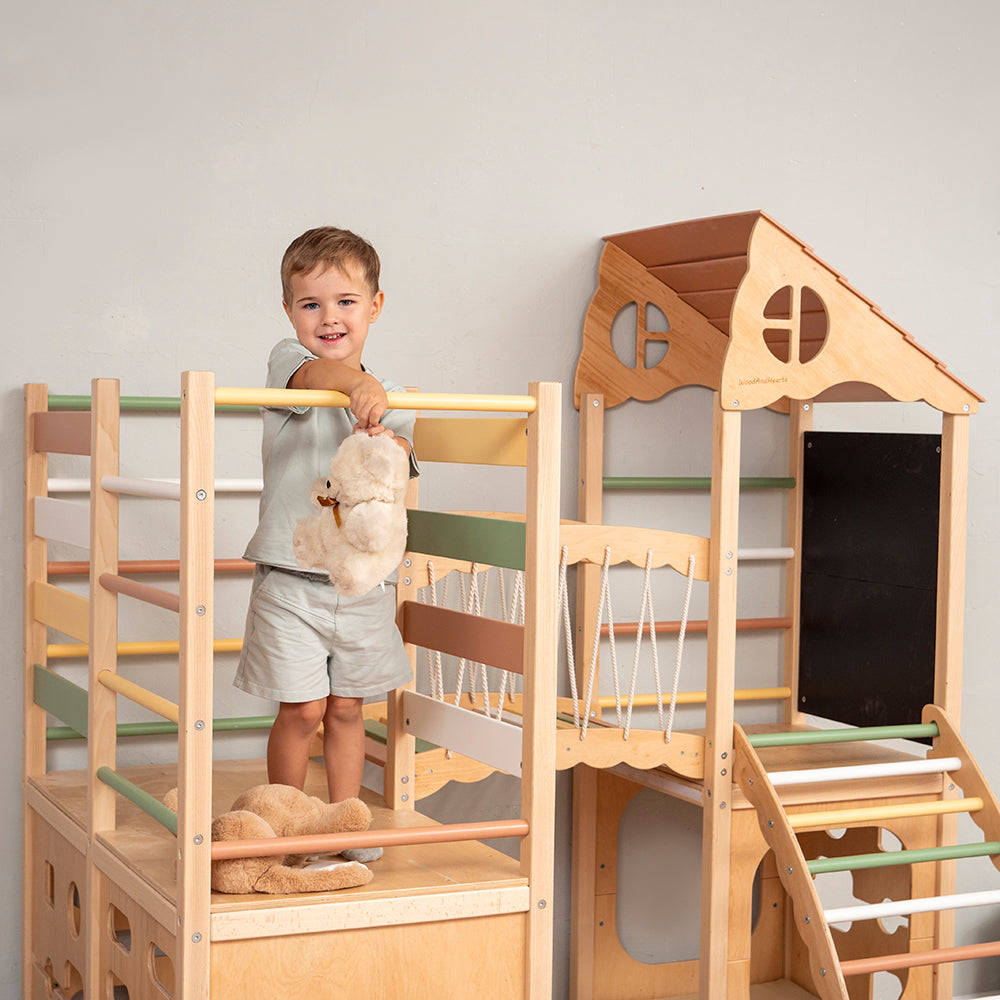 Large Playground Climber - WoodandHearts