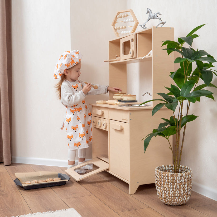 Montessori Play Kitchen - WoodandHearts