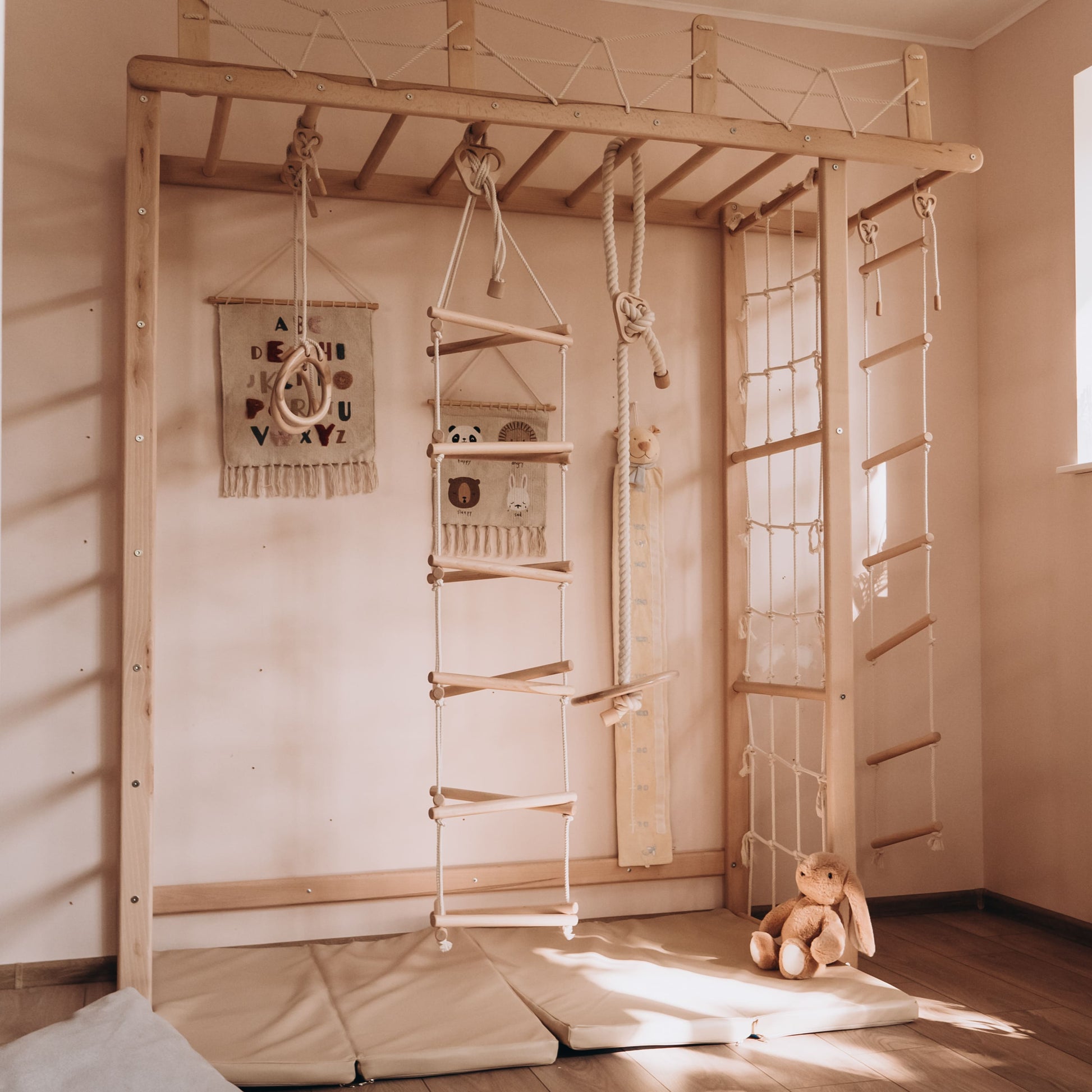 Indoor Monkey Bars - WoodandHearts