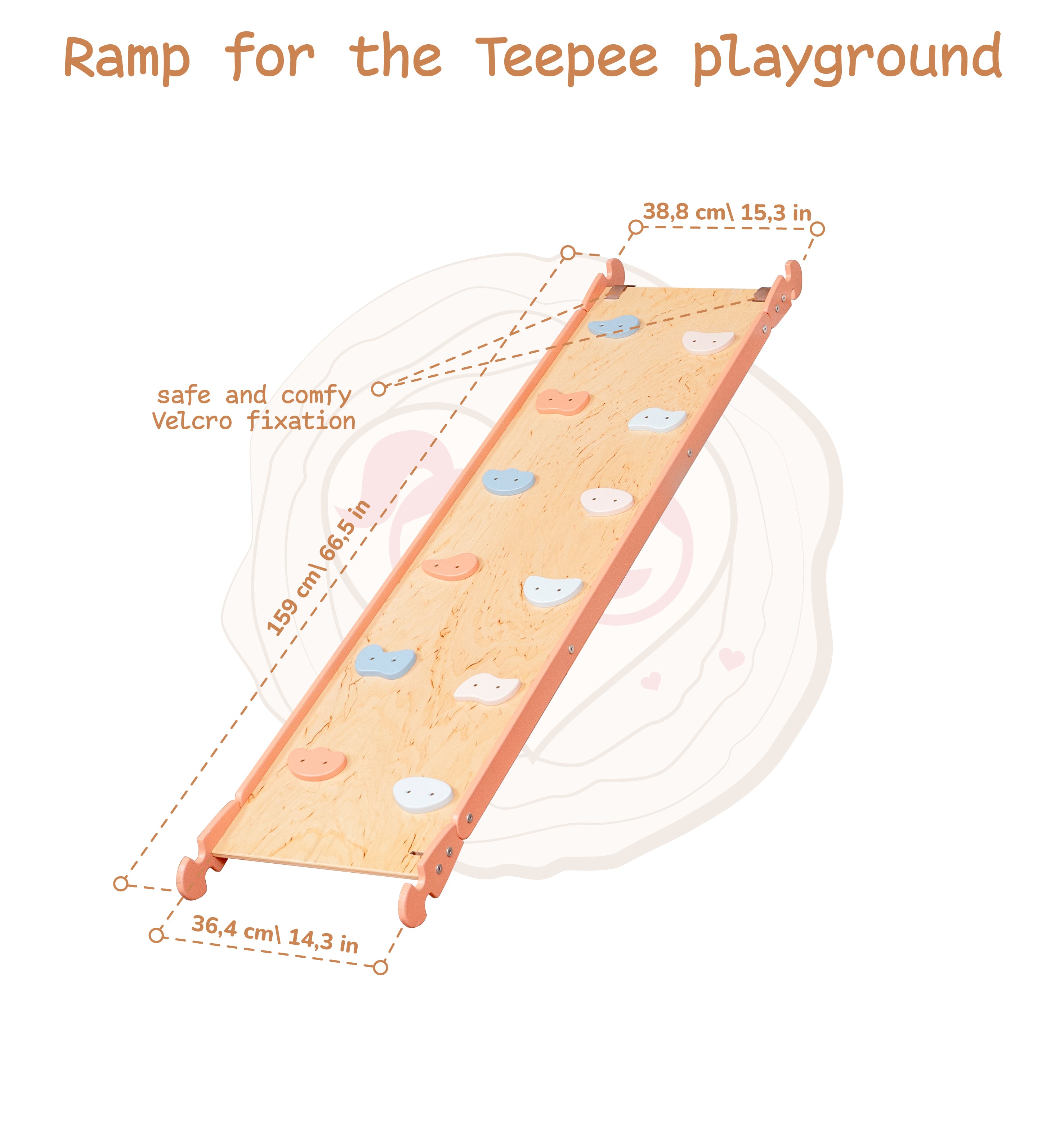 Climbing Playground Teepee - WoodandHearts