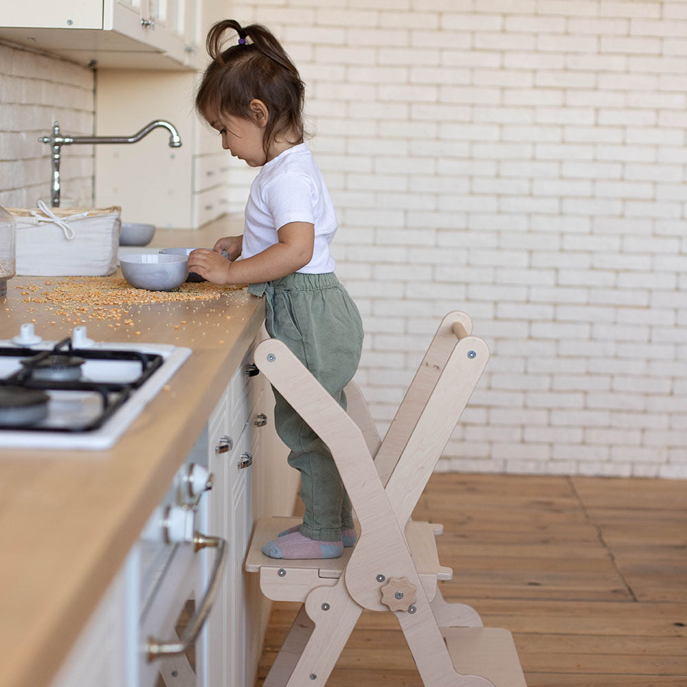 Montessori Kitchen - Nurture Autonomy - WoodandHearts
